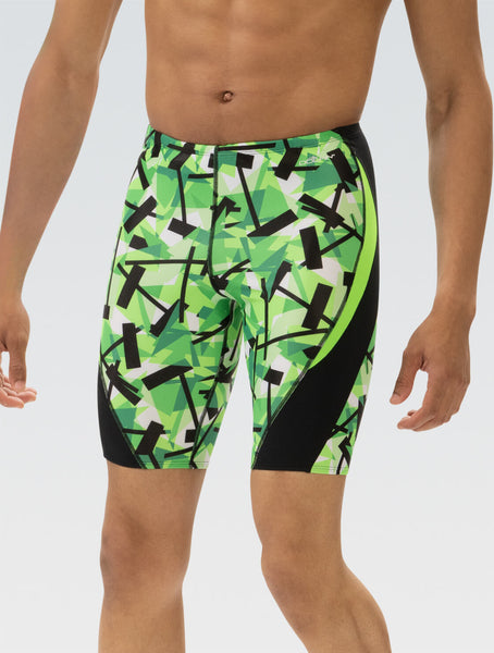 Reliance Men's Razor Green Color Block Jammer : 5N00-011 – Dolfin Swimwear