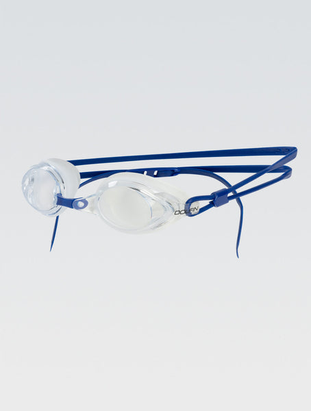 Blue and Clear Victor Goggle – Dolfin Swimwear
