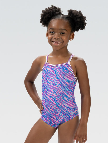 Little Dolfin Girls' Aurora One Piece Swimsuit – Dolfin Swimwear