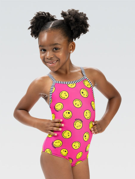 Little Dolfin Girls' | SmileyWorld All Smiles One Piece Swimsuit ...